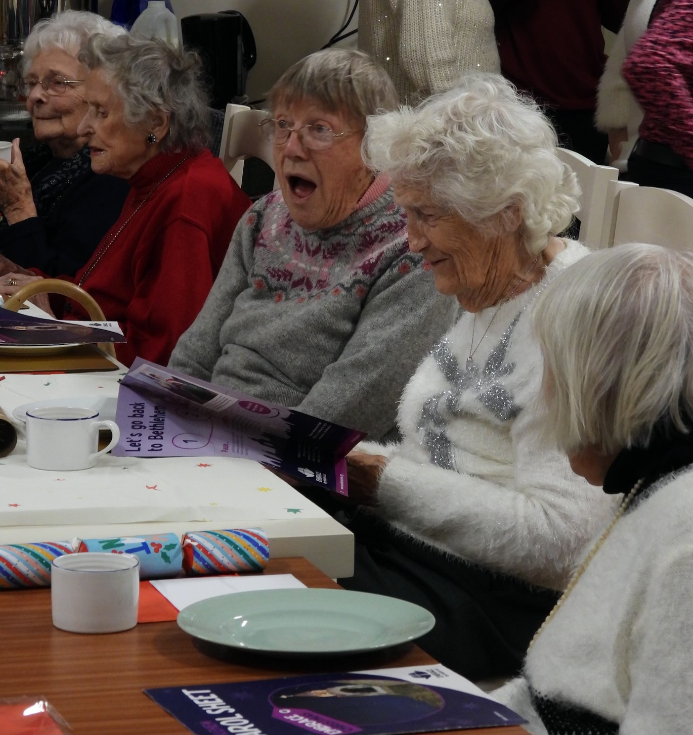Christmas Party for the Over-90’s – Heart of Headcorn