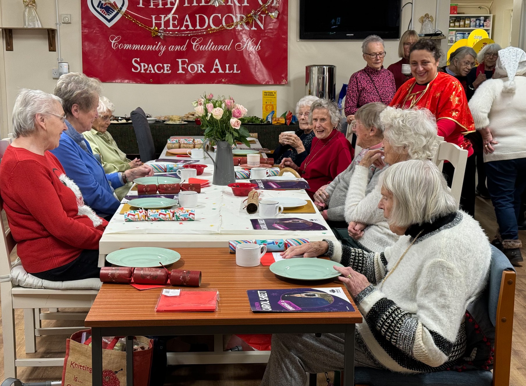 Christmas Party for the Over-90’s – Heart of Headcorn